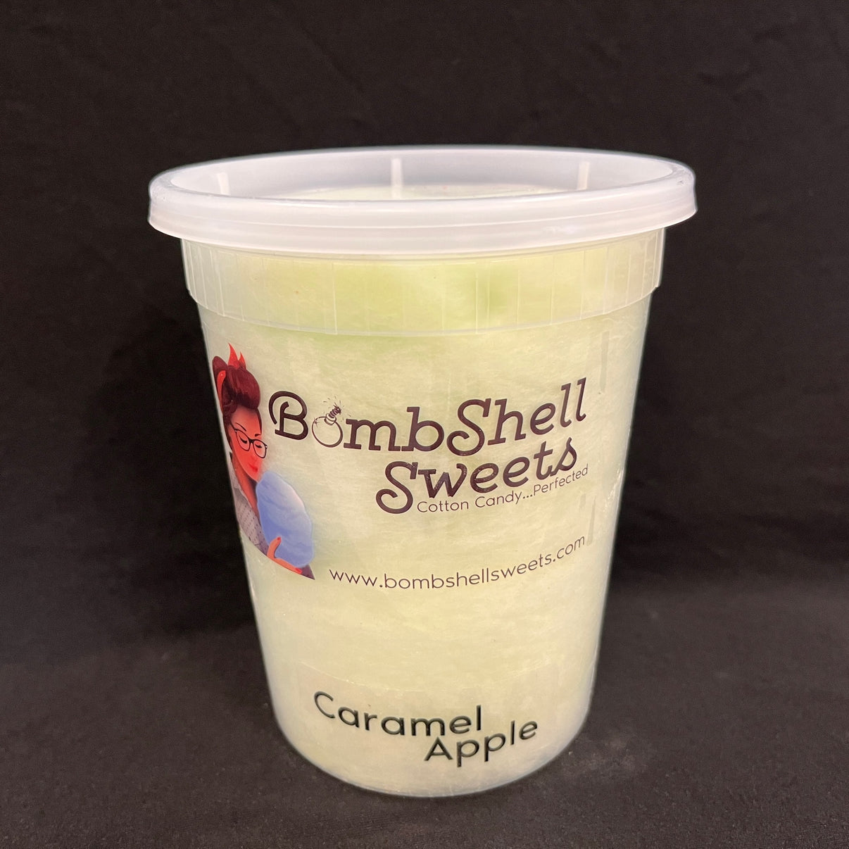 Caramel Apple Cotton Candy – bombshellsweets